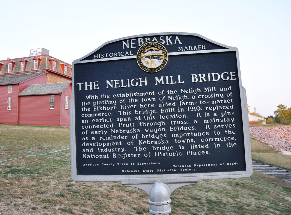 The Neligh Mill Bridge | Nebraska Highway 20
